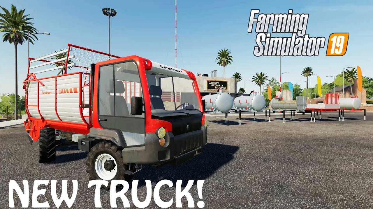 NEW UNIVERSAL MOD in Farming Simulator 2019 | BRAND NEW LINDNER TRUCK ...