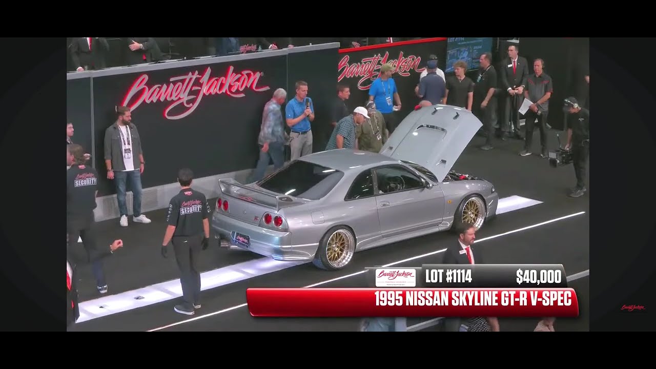 Motorex 1995 Nissan Skyline GT-R R33 V-Spec at Barrett-Jackson auctions ...