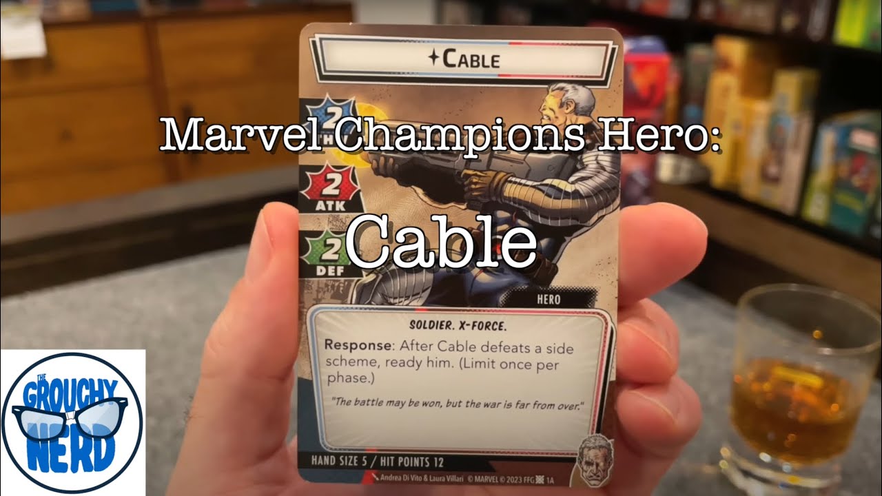 Marvel Champions Hero: Cable - YouTube