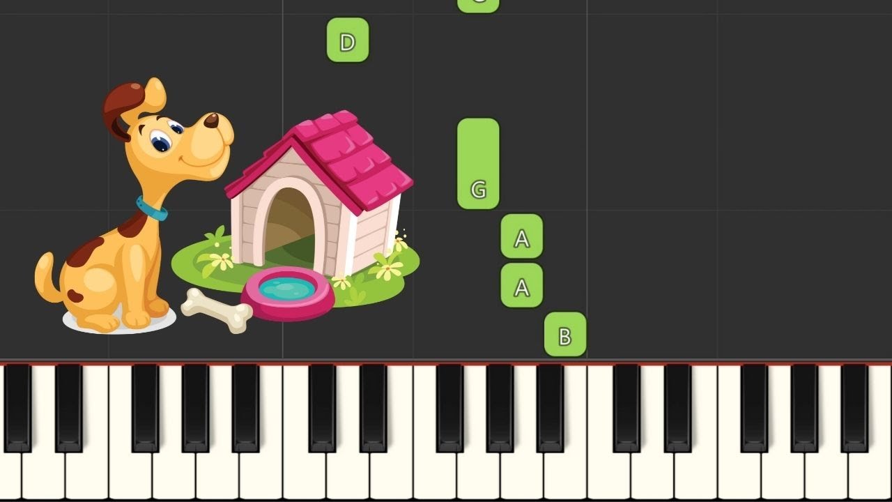 BINGO - Super Easy Piano Tutorial - YouTube