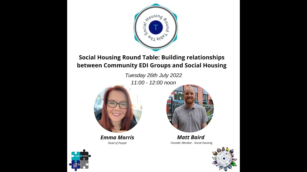 Building a relationship between Community EDI groups and Social Housing ...