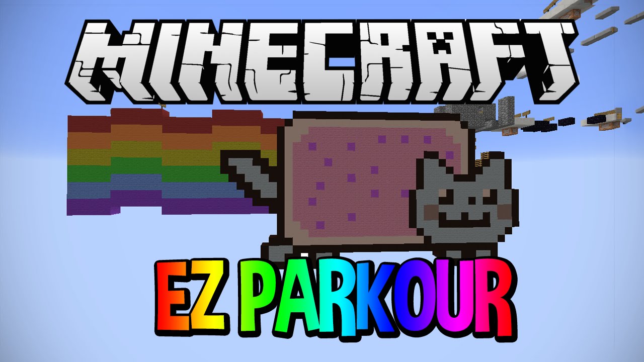 Minecraft EZ PARKOUR (Freestyle Parkour) - YouTube