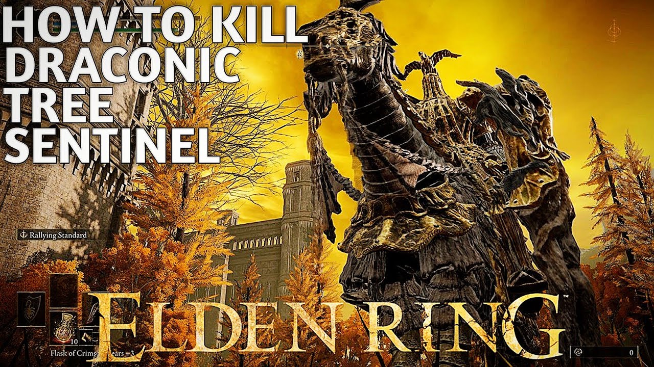 Elden Ring Draconic Tree Sentinel - How To Kill Draconic Tree Sentinel ...