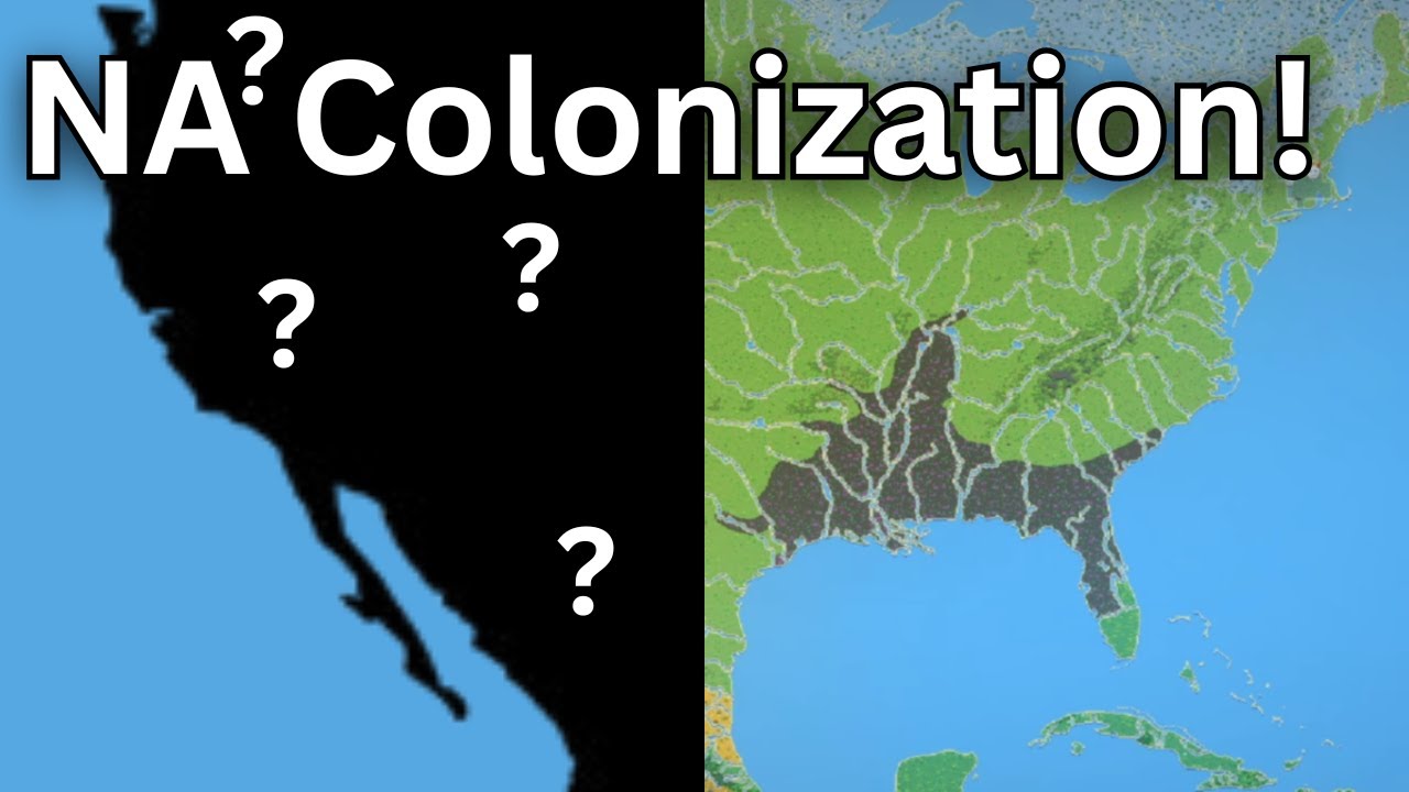 North American Colonization! - Worldbox Timelapse - YouTube