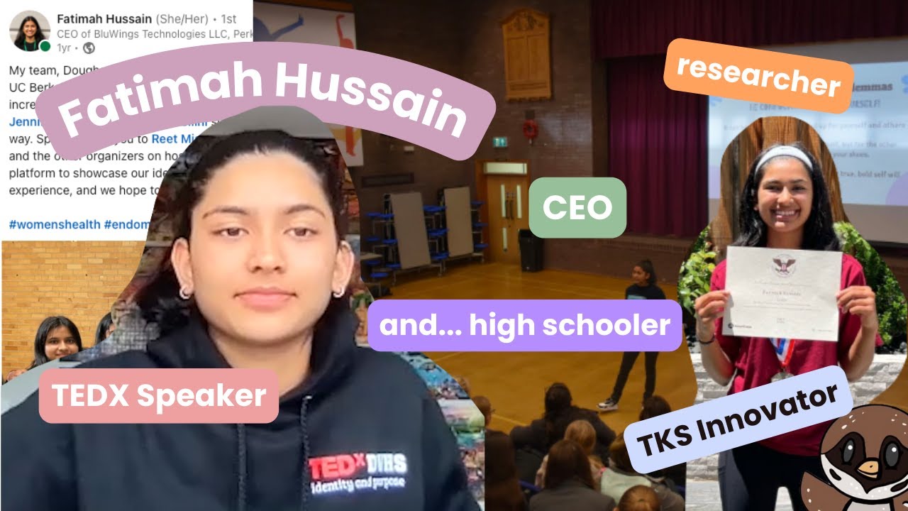 Let's talk High School with CEO, Entrepreneur and TedX Speaker Fatimah ...