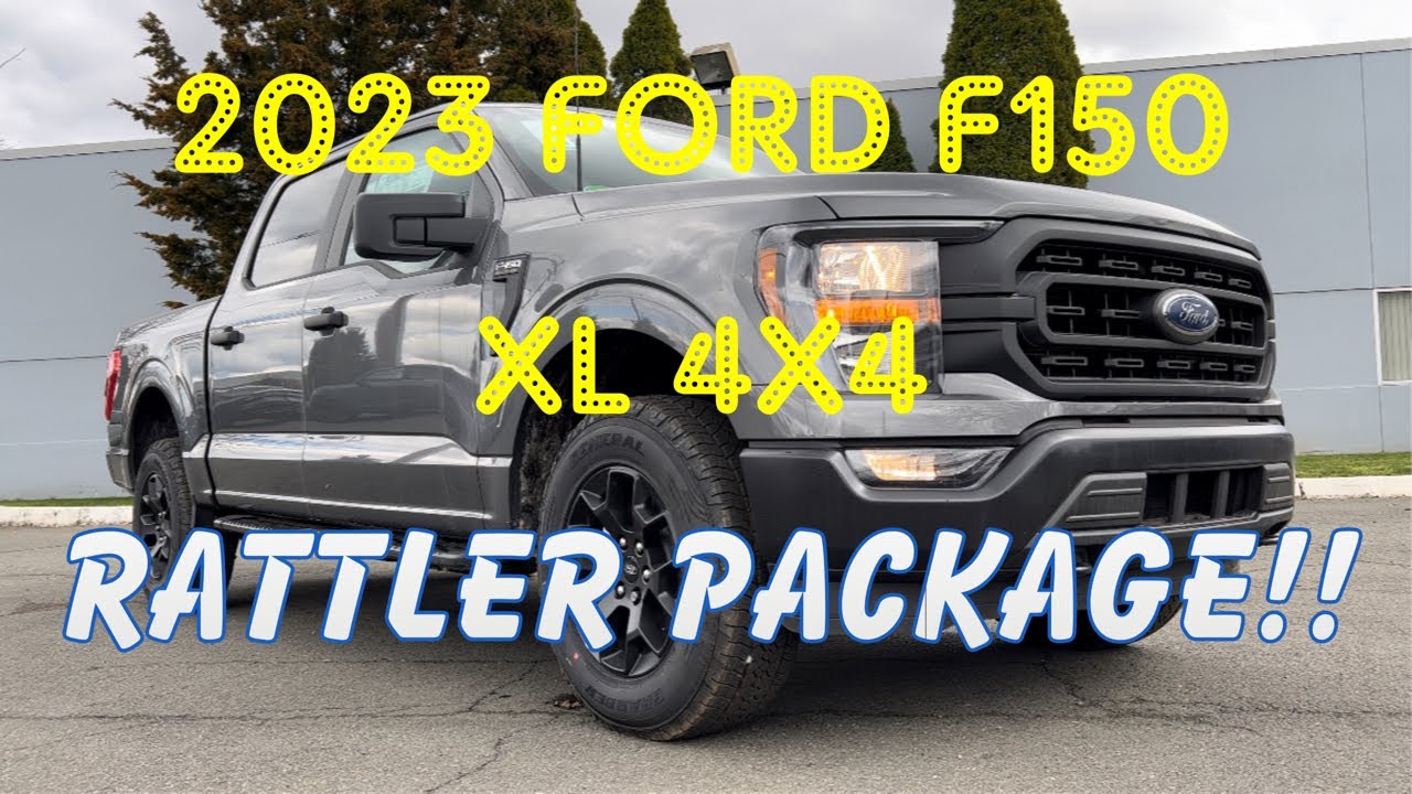 2023 Ford F150 XL Rattler 4x4 - YouTube