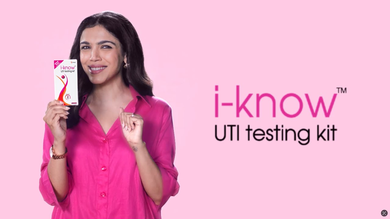 i-know UTI Testing kit - YouTube