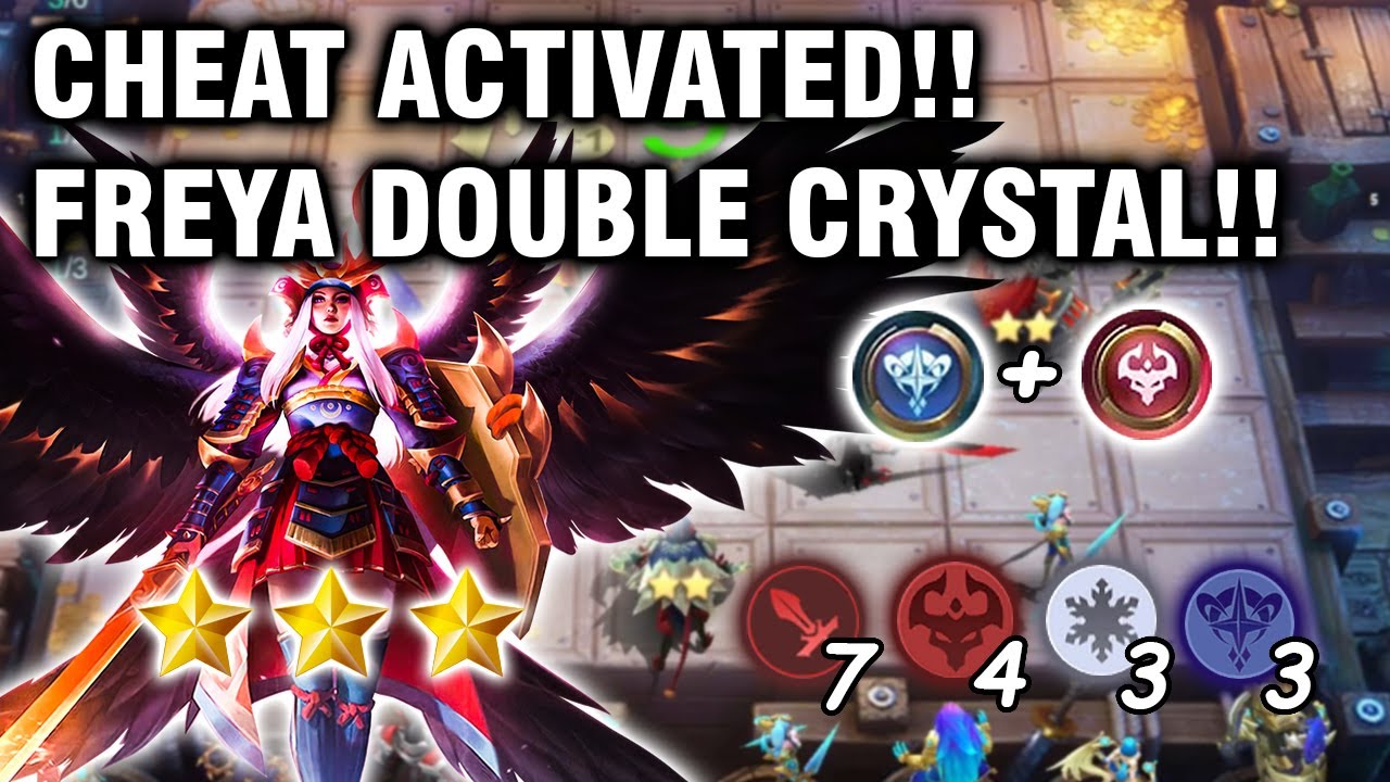 CHEAT ACTIVATED!! THIS IS HOW YOU PLAY 3 STAR FREYA MODE ATTACK SPEED ...