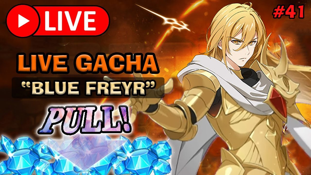 Live Gacha "BLUE FREYR" + Showcase | Saatnya Pakai Team INDURA Terbaru ...