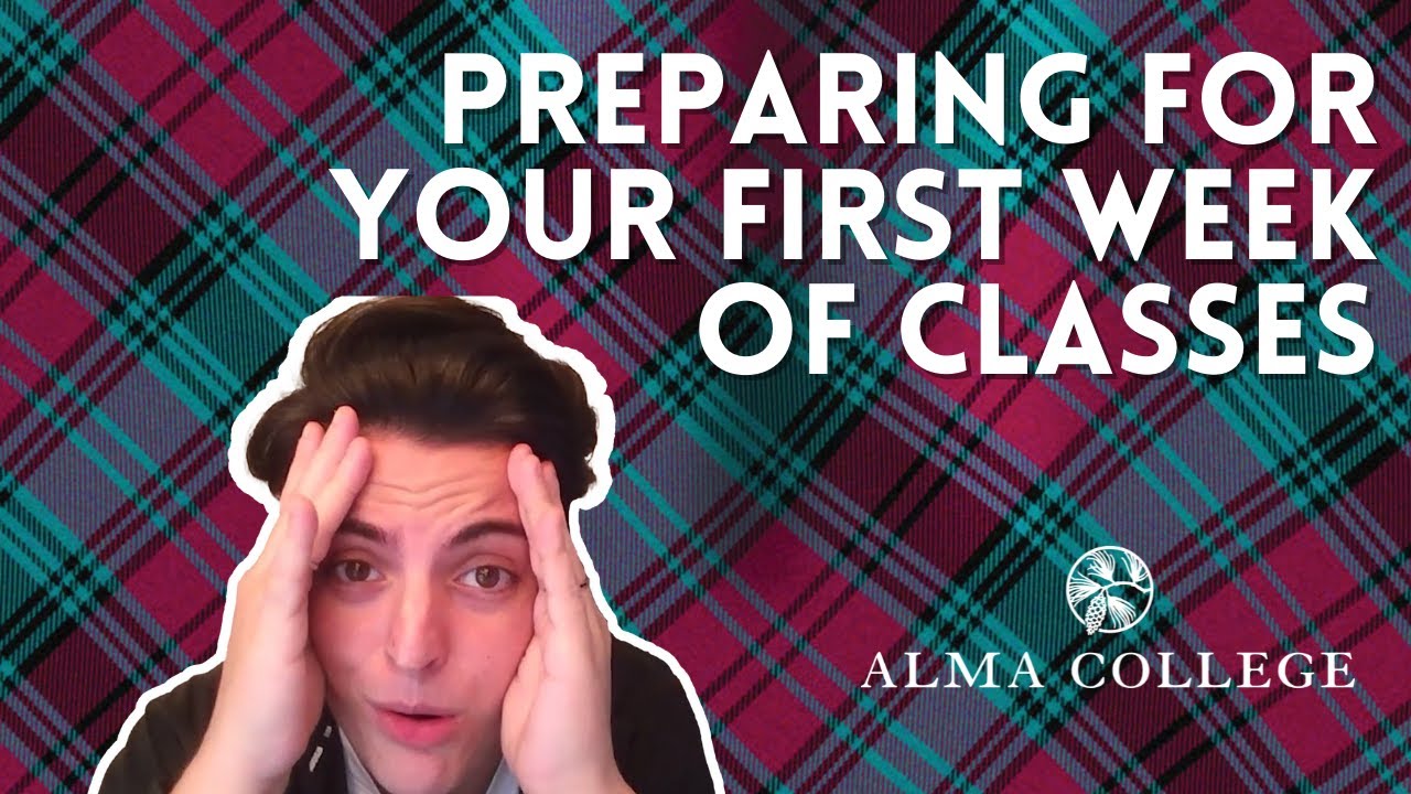 HOW TO PREPARE FOR YOUR FIRST WEEK OF COLLEGE CLASSES - YouTube