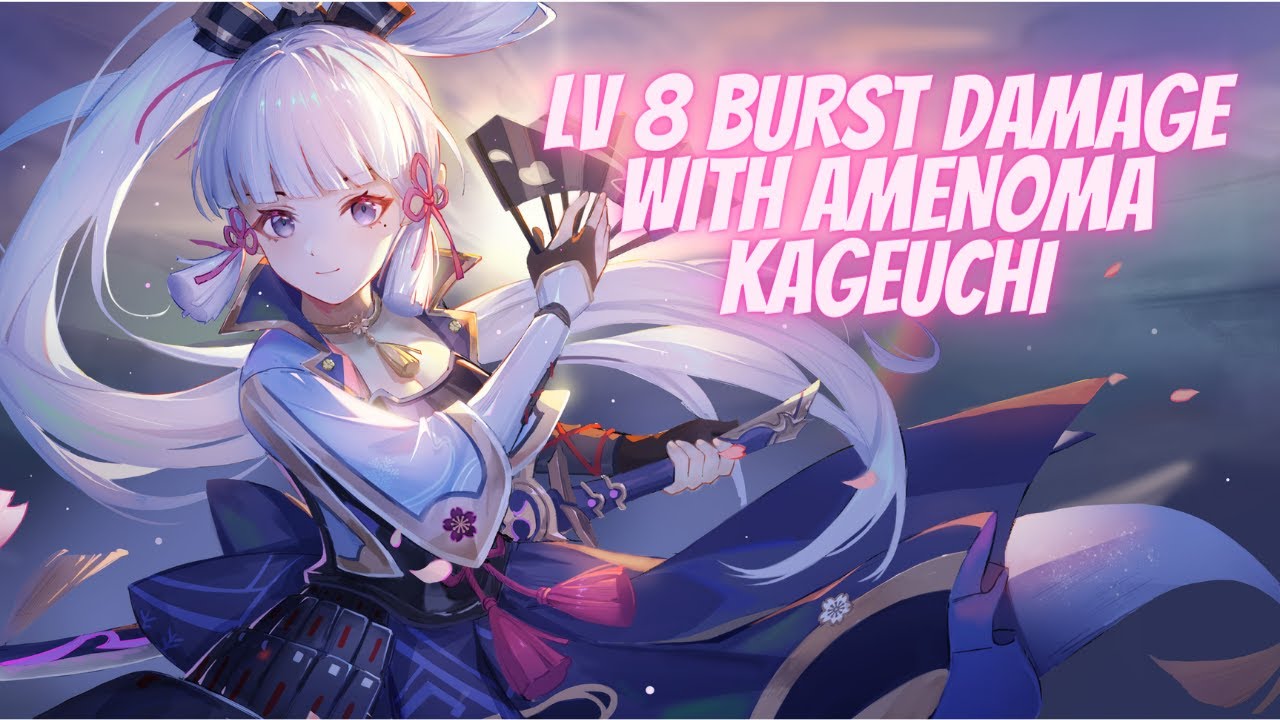 My Ayaka's burst damage showcase test on Pyro Regisvine (level 8 ...