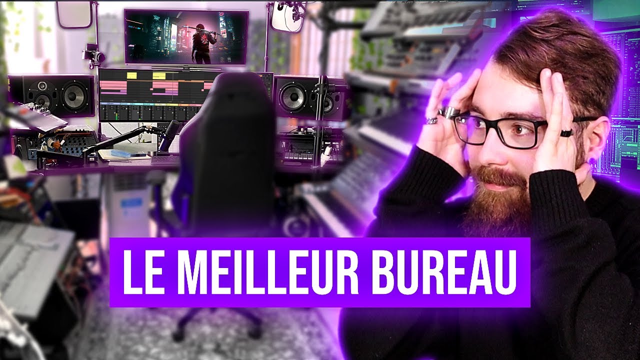Le meilleur bureau d'home studio - Buso Audio Studio XL - YouTube