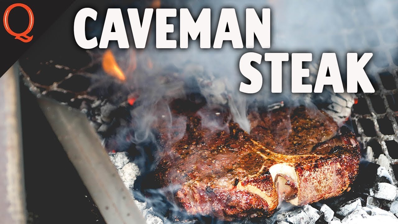 Caveman Steak - YouTube