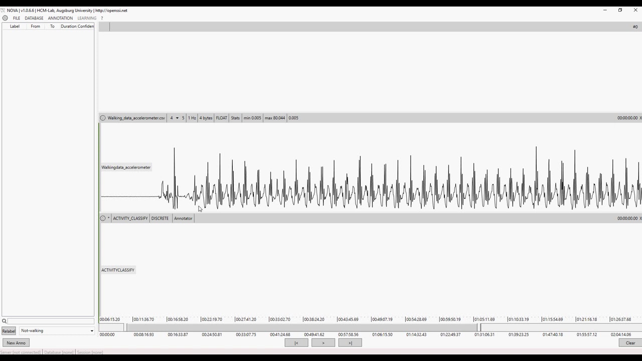 Tutorial on time series annotation using NOVA - YouTube