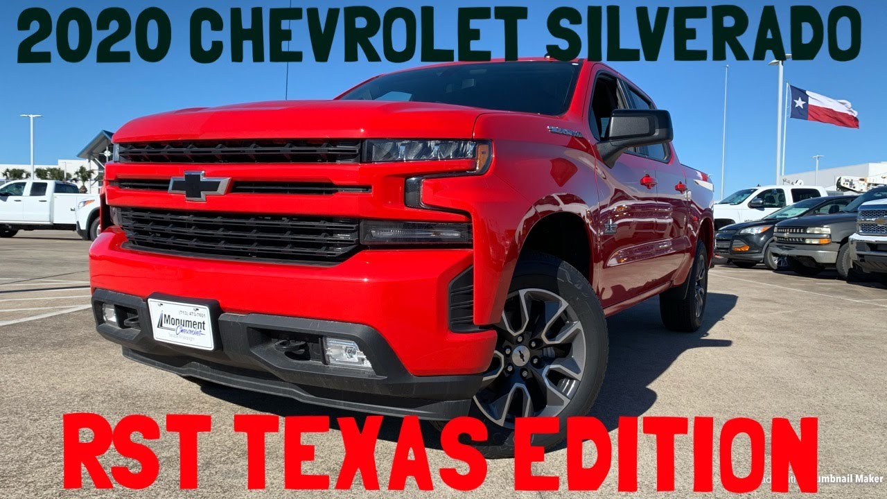 2020 Chevrolet Silverado RST 5.3L V8: Startup & Review - YouTube
