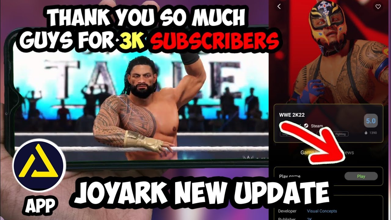 Thank You So Much Guys For 3k Subscribers | JoyArk App New Update 2022 ...