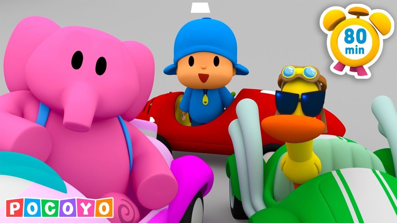 🏁 SPECIAL: The BIG LITTLE RACE 🏎️ Join Pocoyo and RACE FAST CARS 🏁 ...