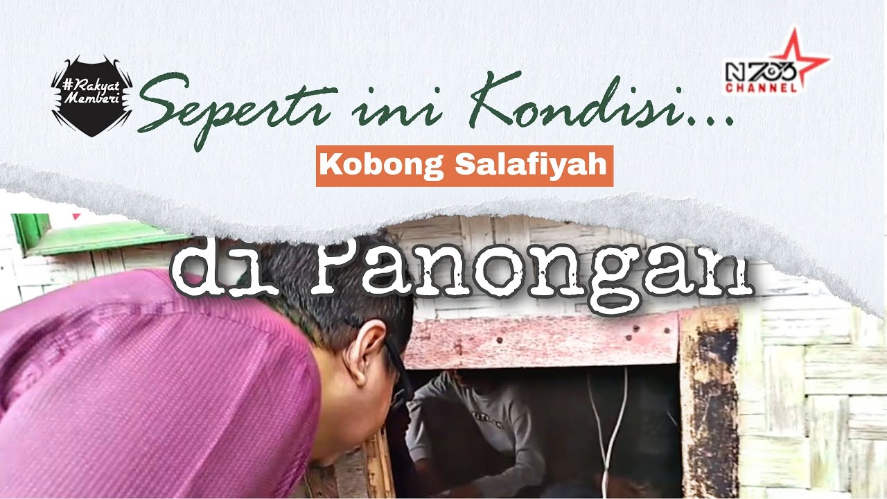 Berbagi ke Santri Penghuni Kobong Salafiyah |Rakyat Memberi - YouTube