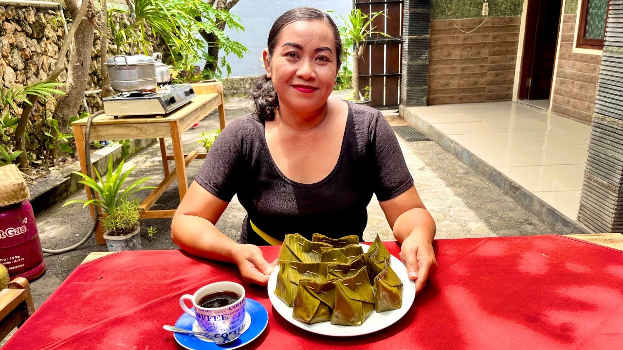 How to cook Sumping Nangka - Balinese dessert - YouTube