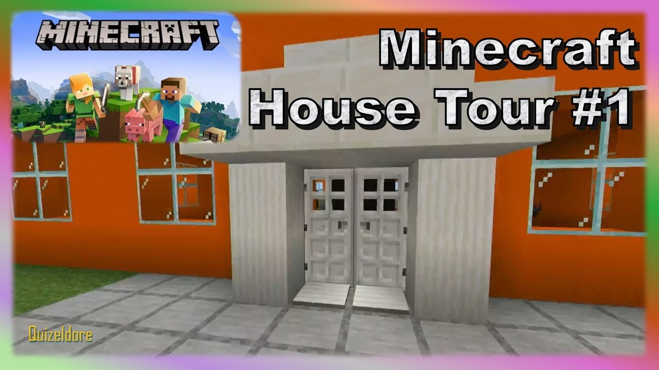 Minecraft House Tour 1 / Minecraft Home Design | Nintendo Switch ...