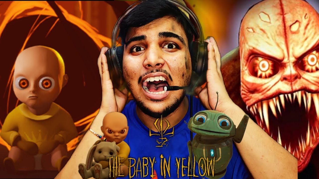 Yellow Baby Scared Me Again || (The Baby In Yellow Dark whisper Act 2 ...