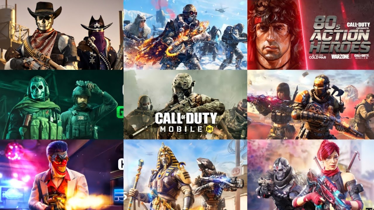 COD MOBILE - All Theme Songs 2019 - 2022 | CALL OF DUTY MOBILE ALL ...