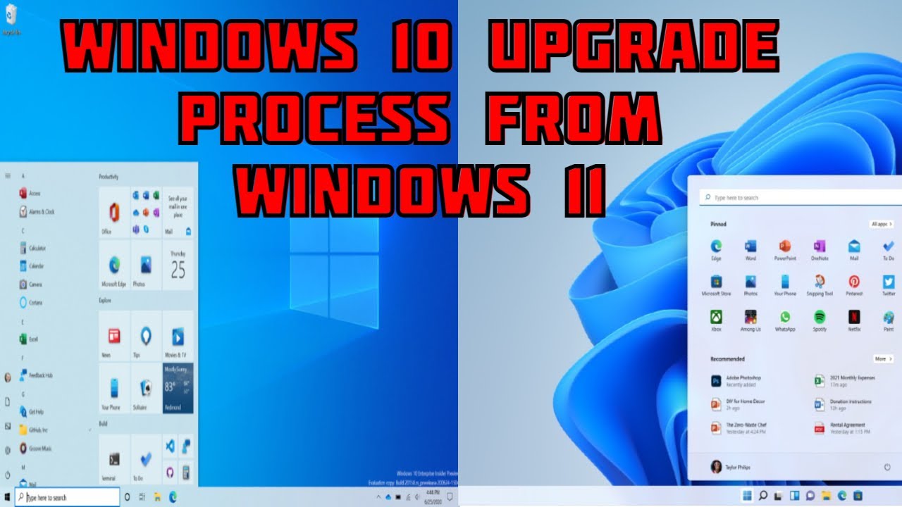 (Offical) Windows 10 to Windows 11 Upgrade From How to Upgrade Windows ...