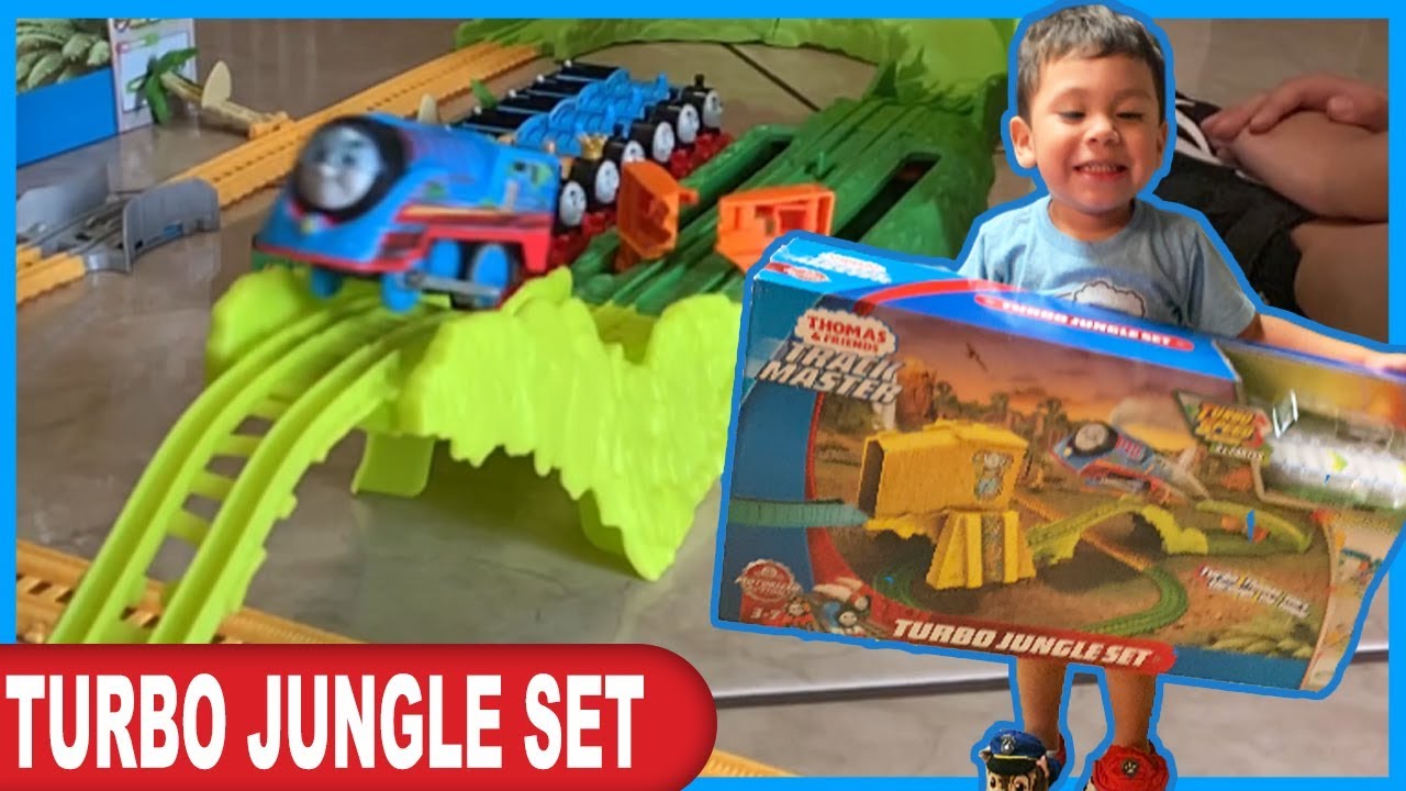 TrackMaster Jungle Set! Ryan Playtime Toy Review Thomas And Friends ...