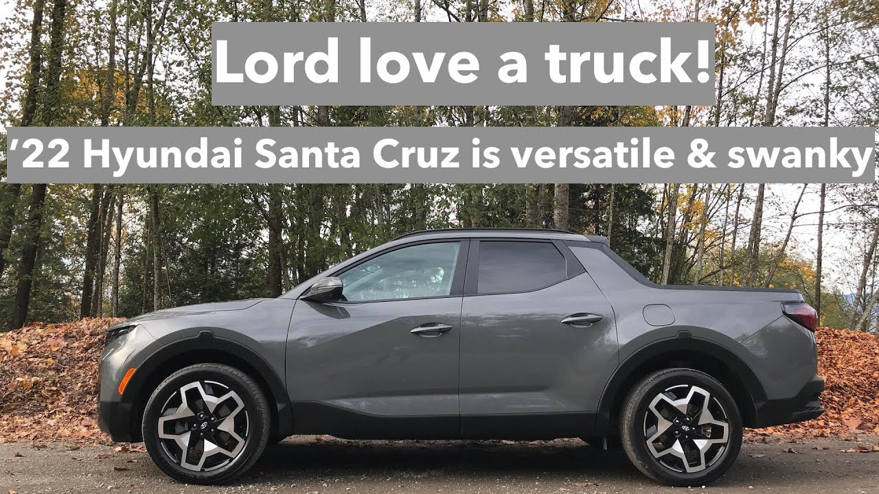'22 Hyundai Santa Cruz: crossover truck is great! - YouTube