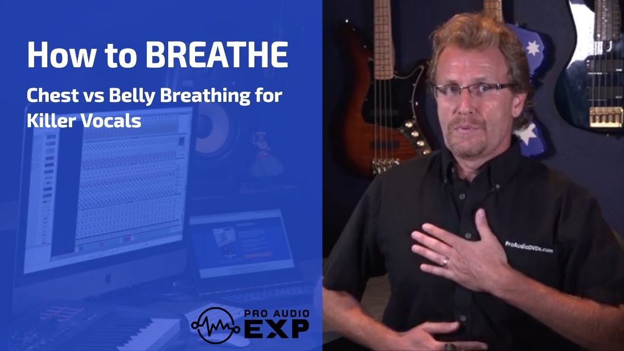 The RIGHT way to Breathe for Vocals...Chest vs Belly Breathing ...