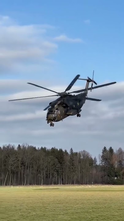 Sikorsky H-53 super fast takeoff! #helicopter #H53 - YouTube