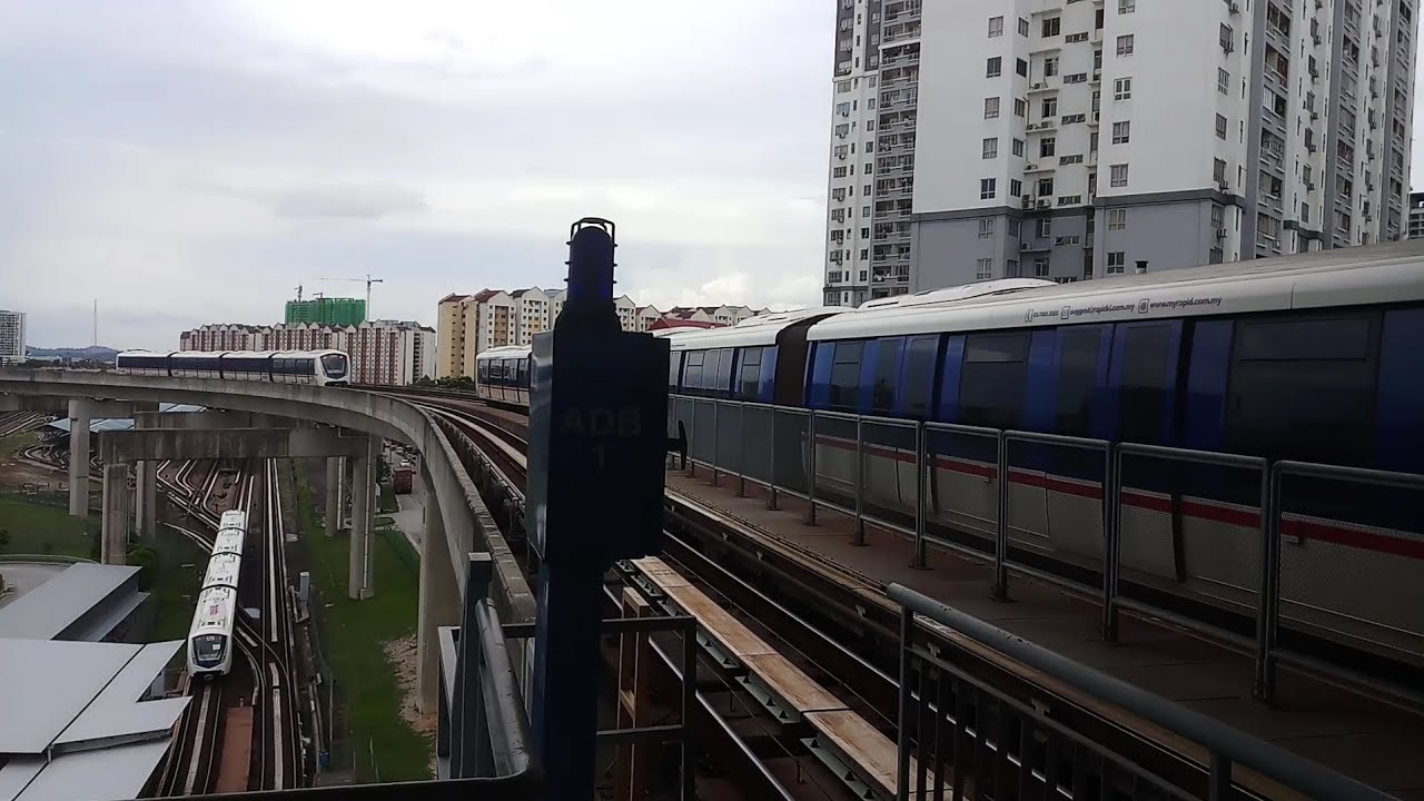 [KLAV Sisters] Trains arriving, Departing and Testing at Subang Depot ...