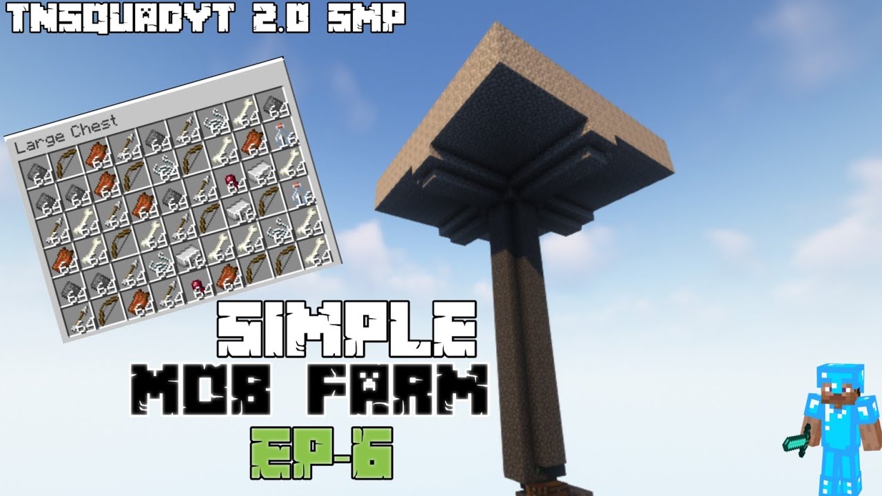 All Mob Farm Minecraft | Easy Build | TNsquadYT 2.0 SMP | ItsmeDK | EP ...