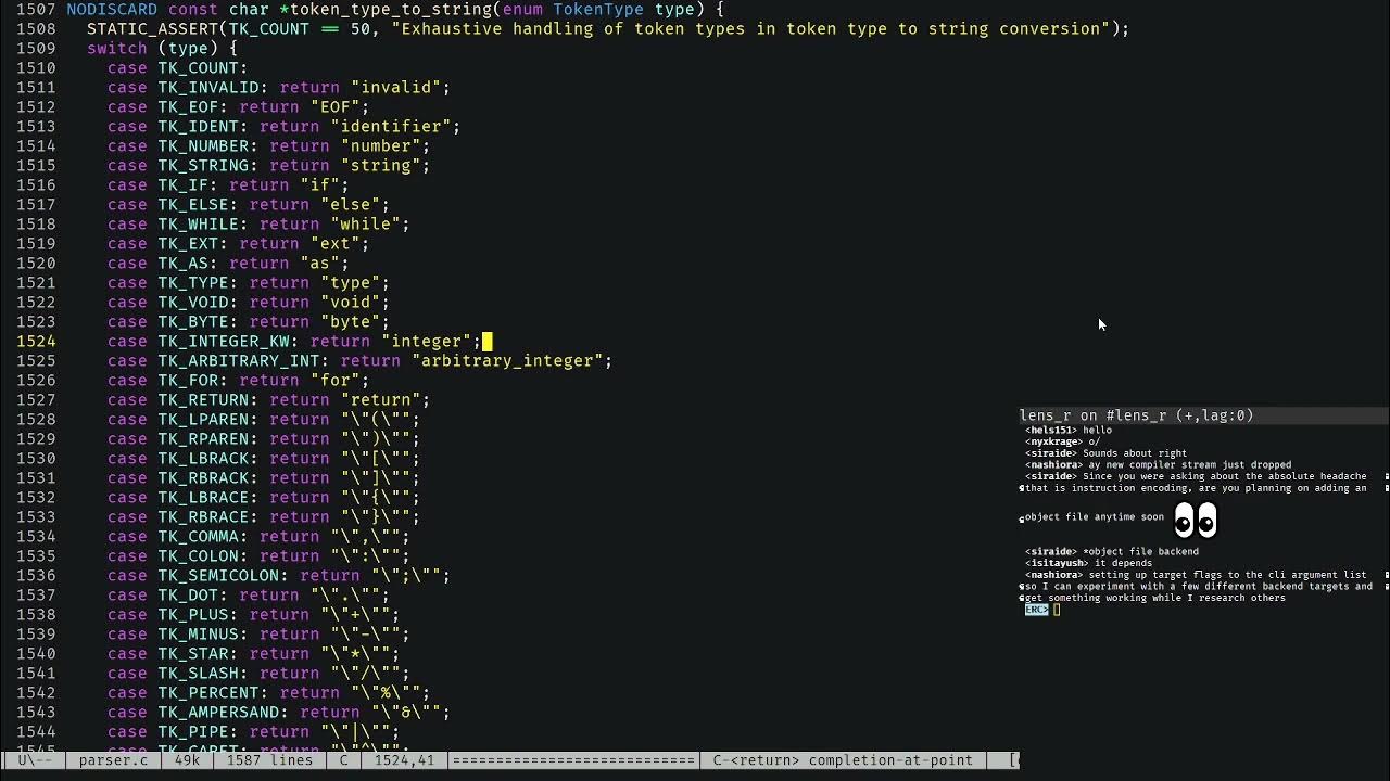 Implementing `return` | Compiler from scratch, for fun :P | 053 - YouTube