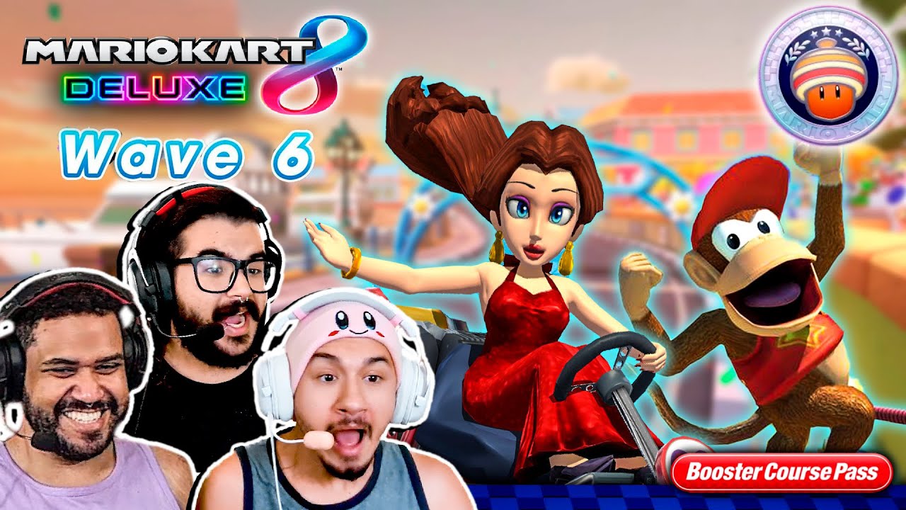 A MAIORAL CHEGOU NO JOGO! Mario Kart 8 Deluxe Booster Course Pass [Wave ...