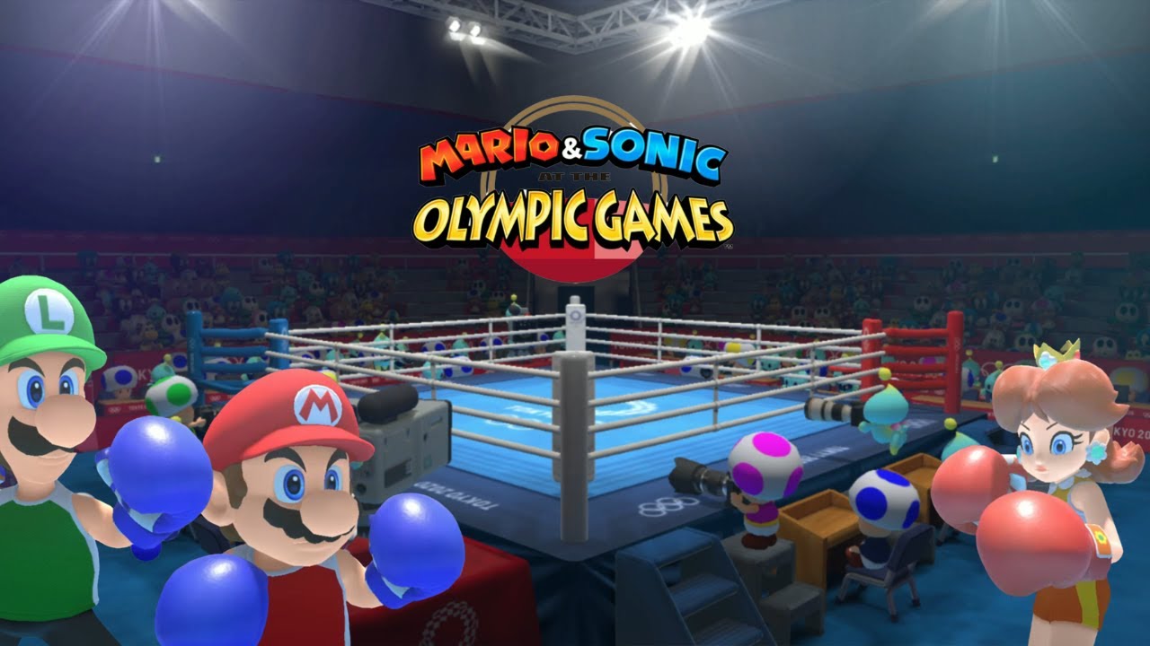 Mario & Sonic At The Olympic Games Tokyo 2020 Boxing Mario & Luigi Vs ...