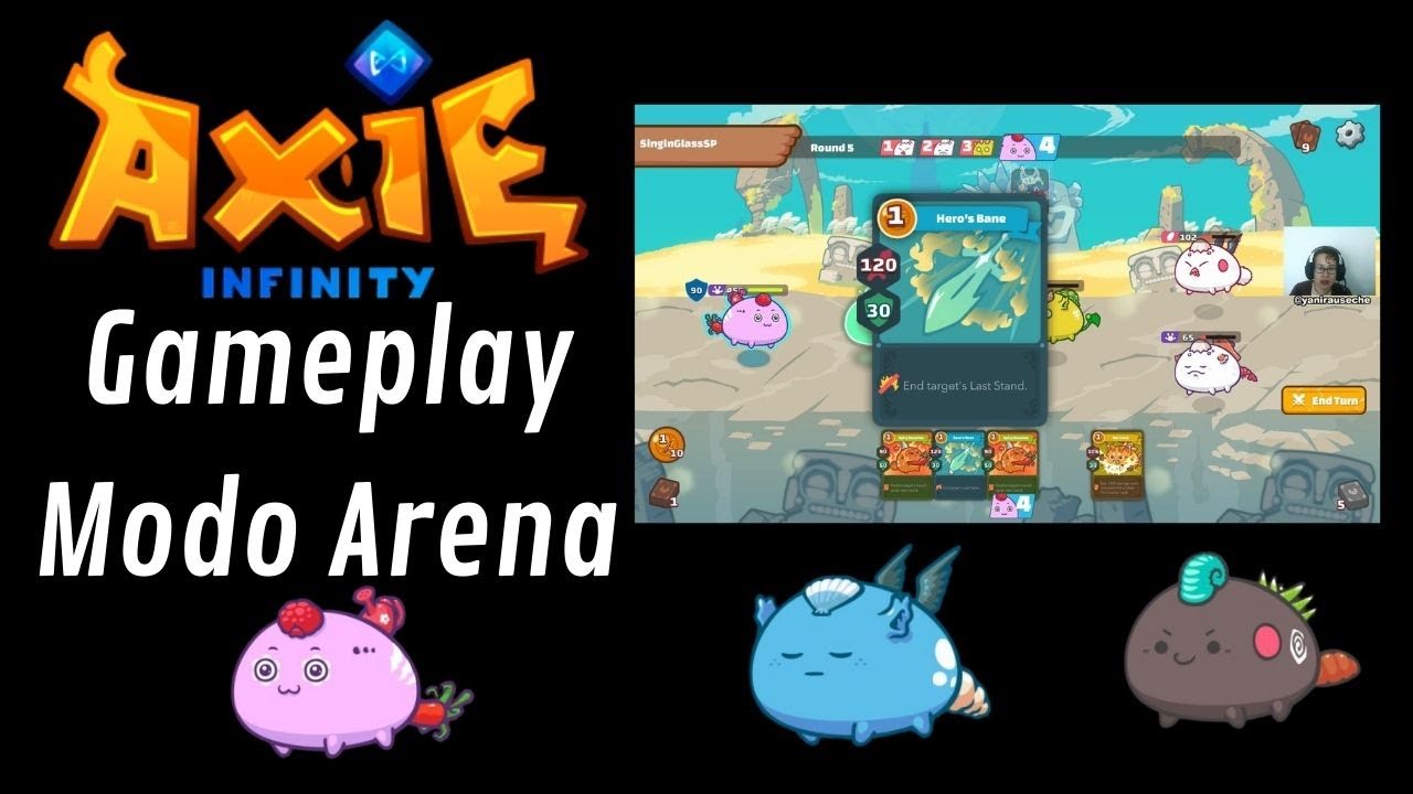 AXIE INFINITY | GAMEPLAY Modo Arena - YouTube
