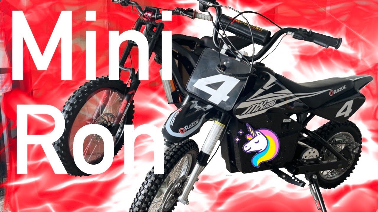 Mini Ron ! Razor Mx 650 - YouTube