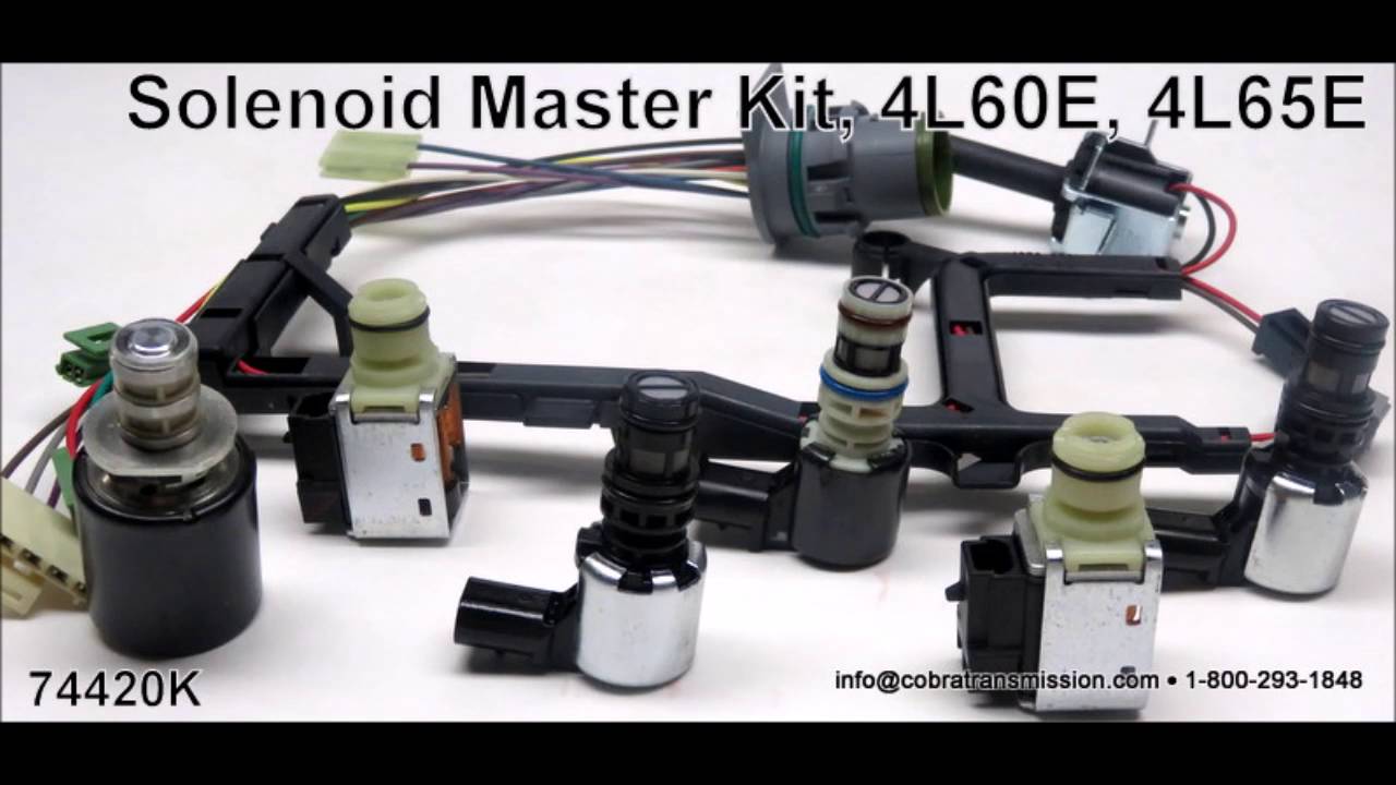 Solenoid Master Kit, 4L60E, 4L65E - YouTube