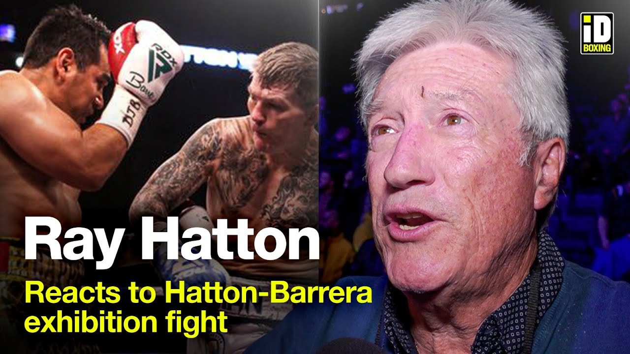 Ricky Hatton's Father Ray Hatton Reacts To Barrera Exhibition Bout ...