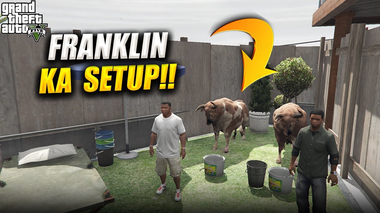 FRANKLIN KA NEW SETUP! | FUNNY 'MANDI SERIES' BAKRA EID 2025 | GTA 5 MODS PAKISTAN - YouTube