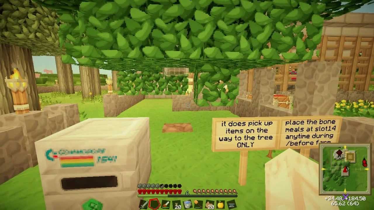 [Minecraft 1.5.2] Automatic Woodcutting Turtle ComputerCraft - YouTube