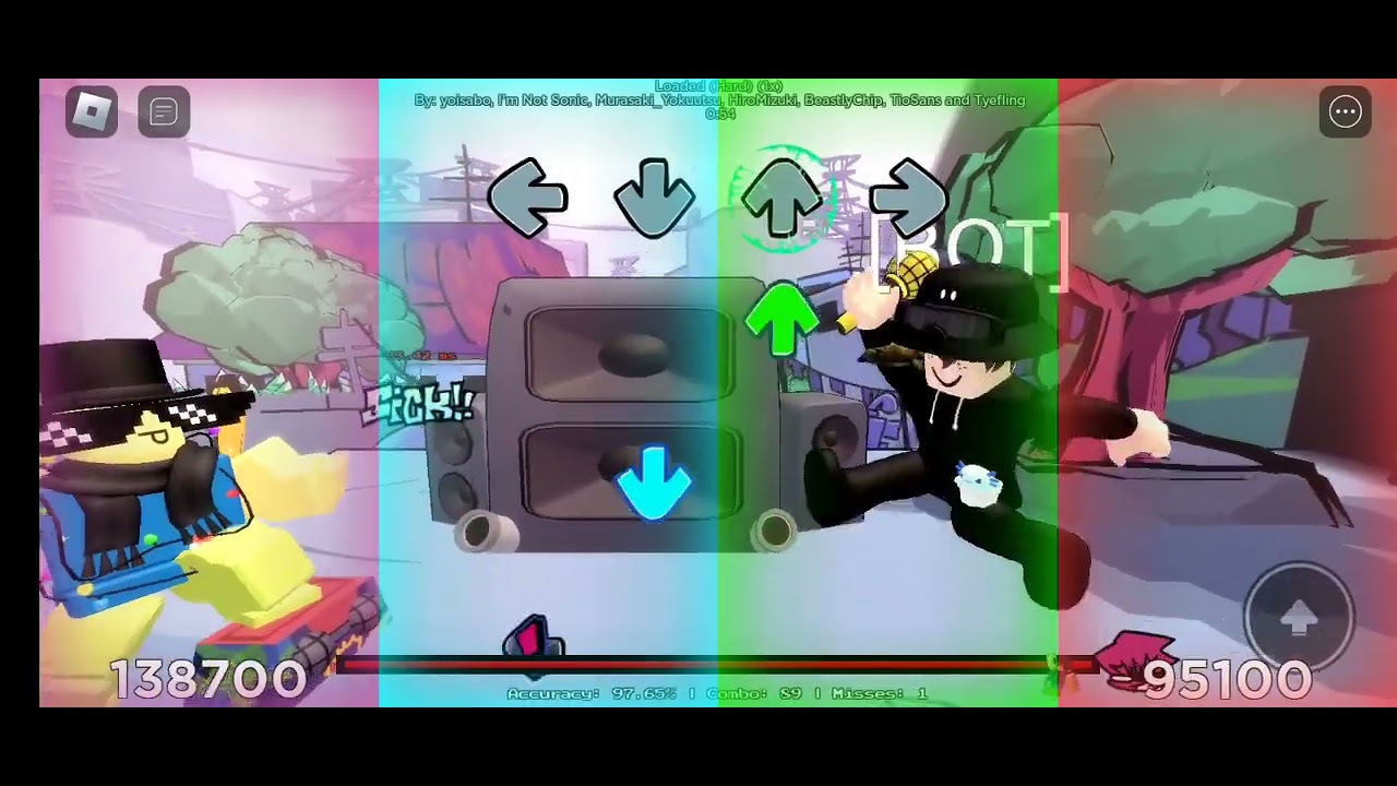 Fnf Arrow funk (Loaded) (Roblox Fnb) - YouTube