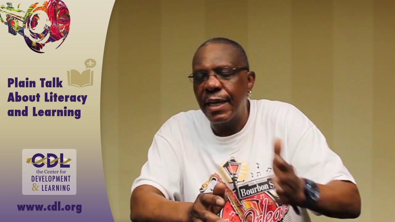 Plain Talk from David Clemons on Learning to Read as an Adult - YouTube