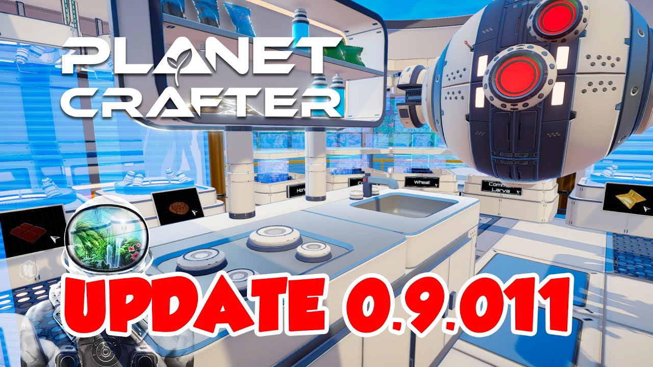Planet Crafter Update - Automated Kitchen? - v0.9.011 Dev - YouTube