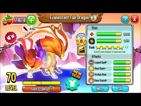 Dragon City: Evanescent Fae Dragon, NEW LEGENDARY | EXCLUSIVE DRAGON! 😱 ...