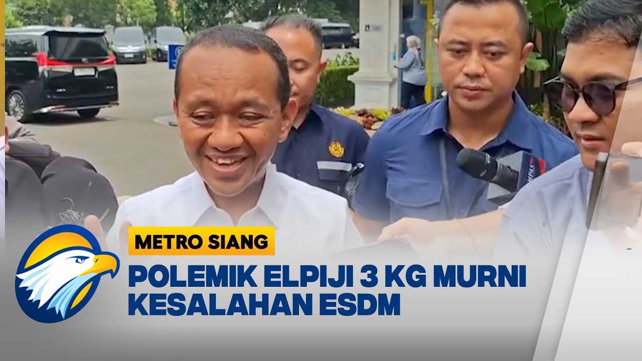 Kisruh Gas 3Kg, Menteri Bahlil Akui Salah - [Metro Siang] - YouTube