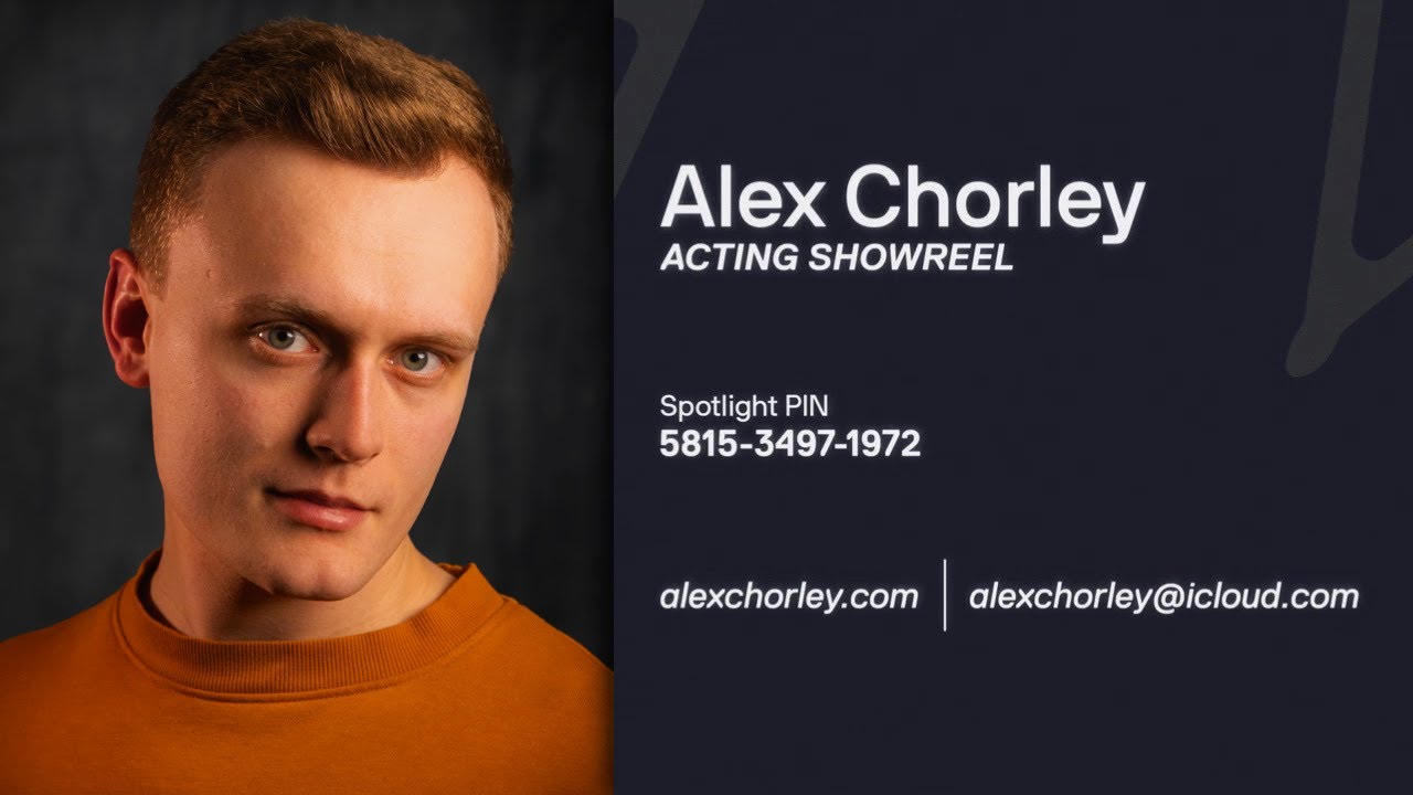 Alex Chorley - Professional Profile, Photos on StarNow