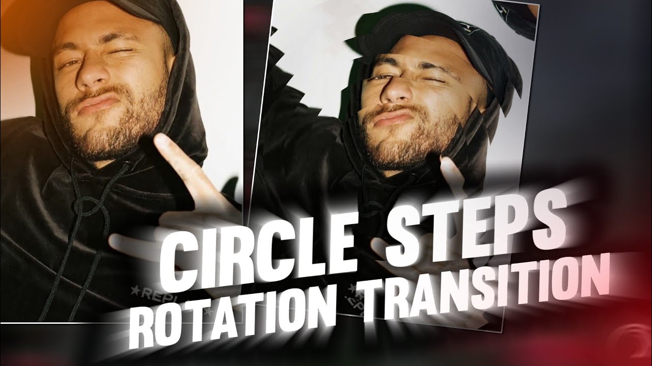 Circle Steps Rotation Transition|Alightmotion Tutorial - YouTube