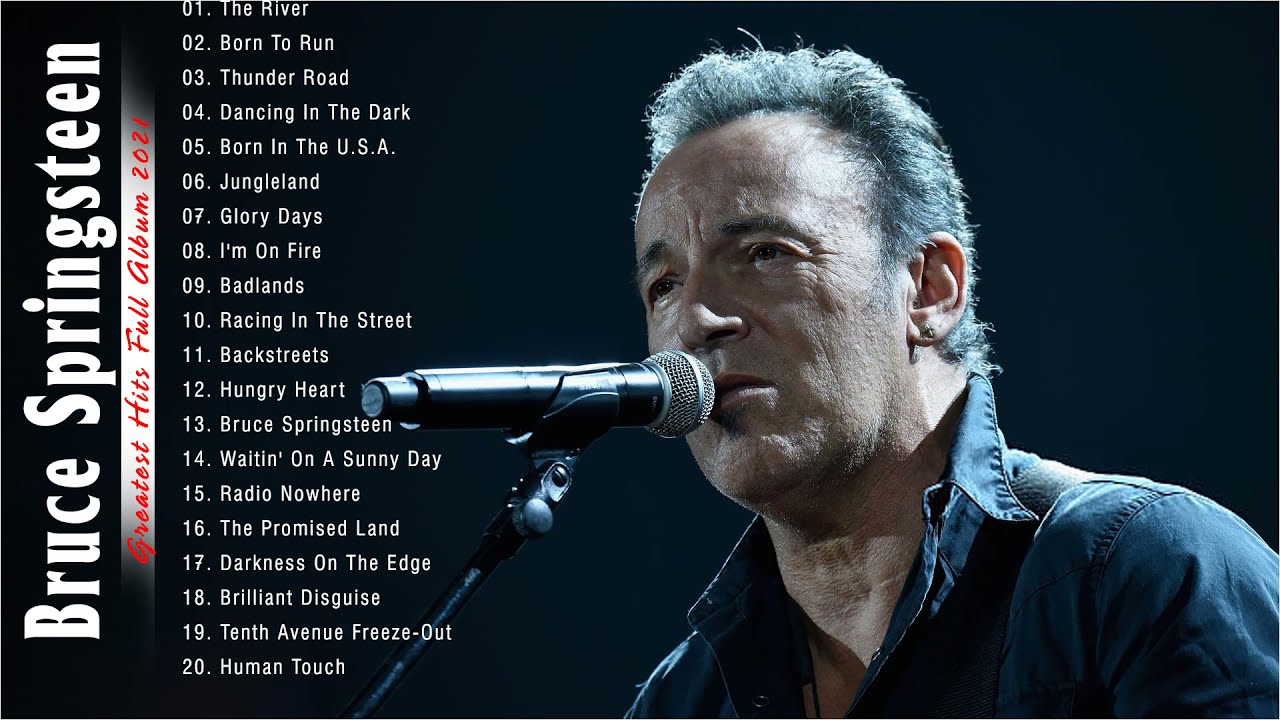 Bruce Springsteen Best Playlist 2021🎑Bruce Springsteen Greatest Hits ...